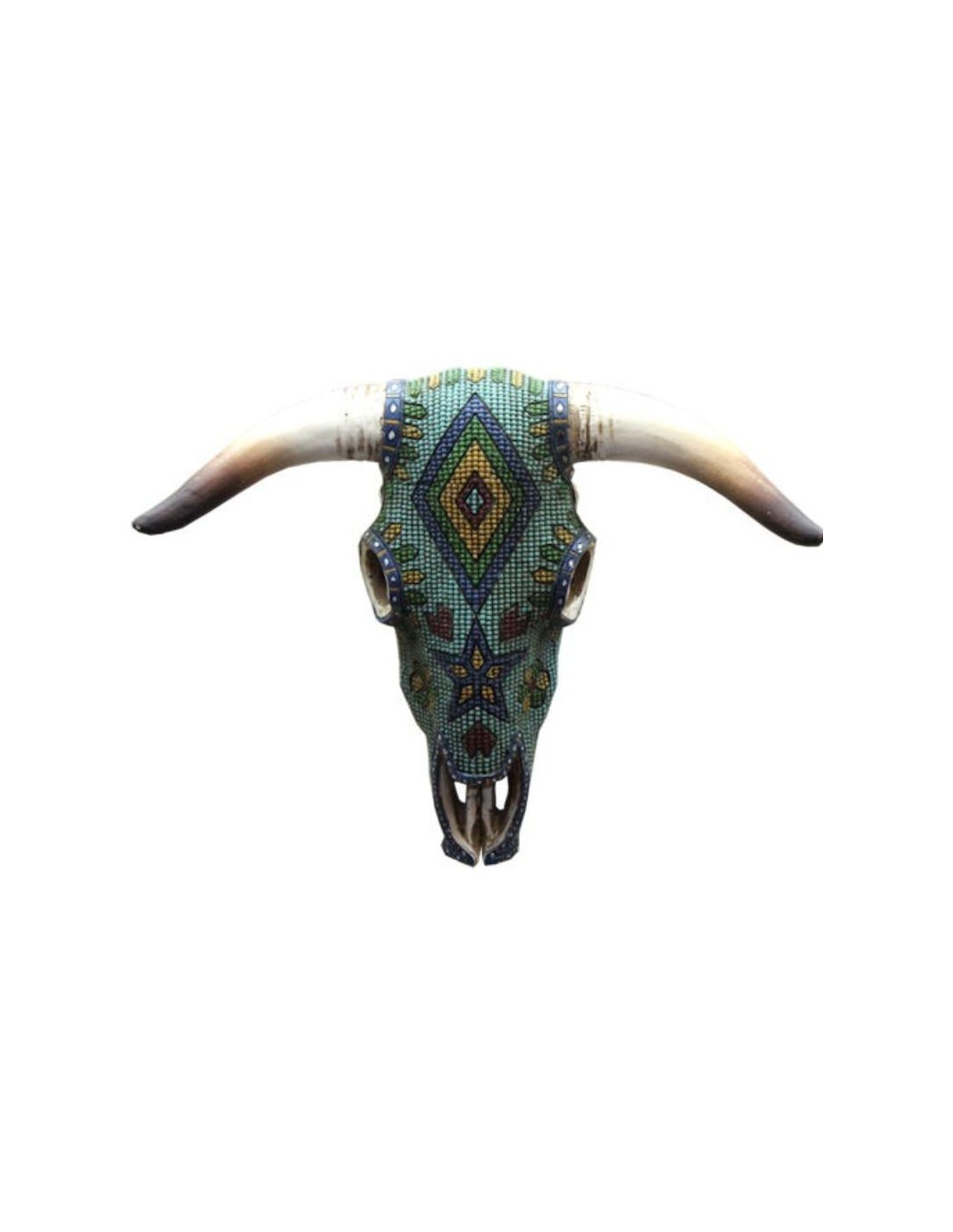 CABEZA EN RESINA VENADO AZTECA