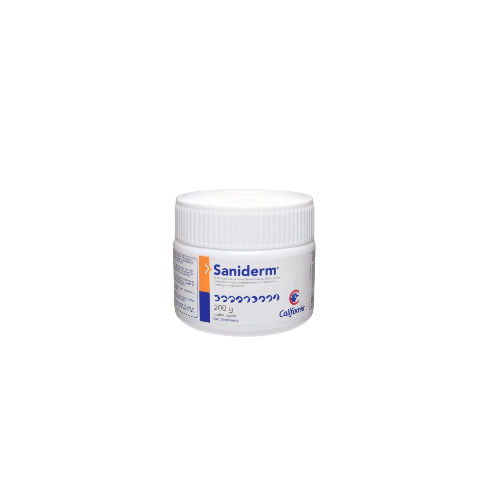 SANIDERM CREMA 200G - CREMA DERMATOLOGICA USO VETERINARIO